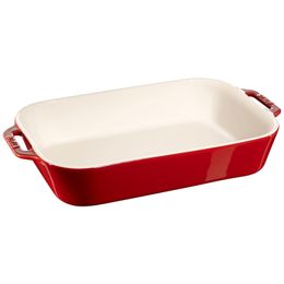 Staub Ceramique Auflaufform 34 cm x 24 cm, Keramik