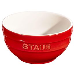 Staub Ceramique Schüssel 14 cm, Keramik, Kirsch-Rot