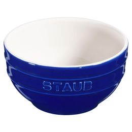 Staub Ceramique Schüssel 14 cm, Keramik, Dunkelblau