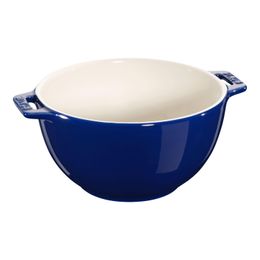 Staub Ceramique Schüssel 18 cm, Keramik, Dunkelblau