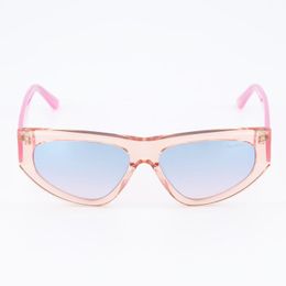 TK Maxx Pfirsich-und rosafarbene eckige Palermo Sonnenbrille
