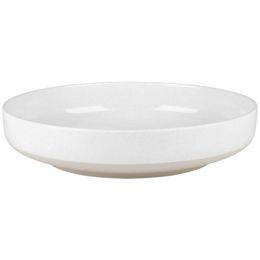 Brunner Suppenteller Odette 23 cm, weiß/grau