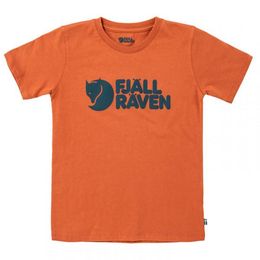 Fjällräven Fjällräven - Kid's Fjällräven Logo T-Shirt - T-Shirt Gr 104 orange