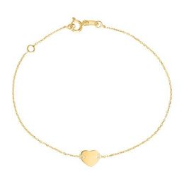 UNIQUE Gravur Armband Herz für Damen aus 9-karätigem Gold