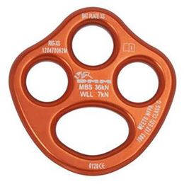 Dmm - Bat Plate - Riggingplatte Gr XS orange