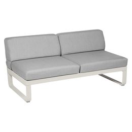 Fermob Bellevie 2 Sitzer Lounge Modul Mitte Aluminium