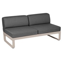 Fermob Bellevie 2 Sitzer Lounge Modul Mitte Aluminium