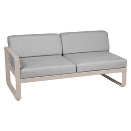 Fermob Bellevie 2 Sitzer Lounge Modul Links Aluminium