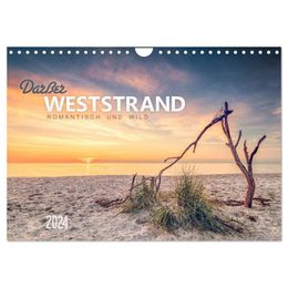 Darßer Weststrand (Wandkalender 2024 DIN A4 quer), Calvendo Monatskalender