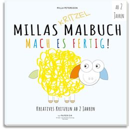 Millas Kritzel Malbuch - Mach es Fertig! - Milla Petersson, Kartoniert (TB)