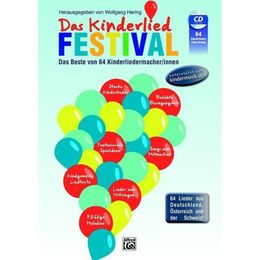 Alfred Music Publishing KinderliedFestival, m. 1 Audio-CD, Kartoniert (TB)