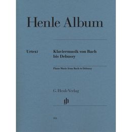 Henle Album - Klaviermusik von Bach bis Debussy, Kartoniert (TB)