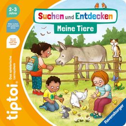 RAVENSBURGER VERLAG tiptoi® Suchen und Entdecken: Meine Tiere - Sandra Grimm, Pappband