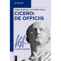 De Gruyter Cicero: De officiis, Kartoniert (TB)