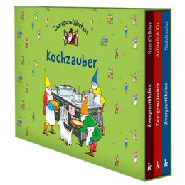 Kaufmann Zwergenstübchen-Schuber - Kochzauber - Elke Schuster, Gebunden