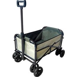 OUTDOOR ACTIVE Bollerwagen beige/olivgrün 77x53x92 cm