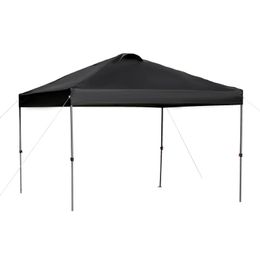 Outsunny Pop-Up-Pavillon zusammenfaltbar (Farbe: schwarz)