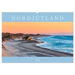 Nordjütland - die Spitze Dänemarks (Wandkalender 2024 DIN A2 quer), Calvendo Monatskalender
