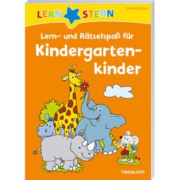 LERNSTERN Lern- und Rätselspaß für Kindergartenkinder, Kartoniert (TB)