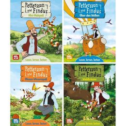 Nelson Mini-Bücher: 4er Pettersson und Findus 5-8, Gebunden