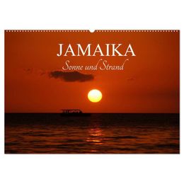 Jamaika Sonne und Strand (Wandkalender 2024 DIN A2 quer), Calvendo Monatskalender