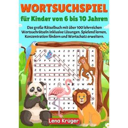 Wortsuchspiel für Kinder von 6 bis 10 Jahren - Lena Krüger, Kartoniert (TB)