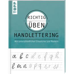 Richtig üben Handlettering - Katharina Hailom, Taschenbuch