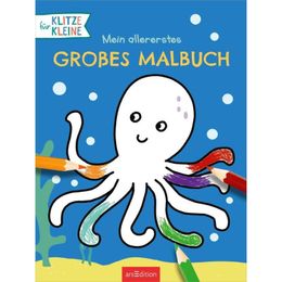 Ars Edition Mein allererstes großes Malbuch, Kartoniert (TB)