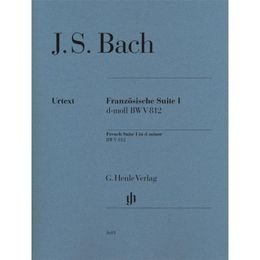 Johann Sebastian Bach - Französische Suite I d-moll BWV 812, Kartoniert (TB)