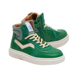 bisgaard - Schnür-Sneaker MIO hoch in green, Gr.31