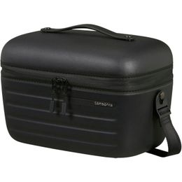 Samsonite Beautycase Stackd Beauty Case, black, 25 cm, Beauty-Bag Beautybox Schminketui Kosmetikbox, schwarz