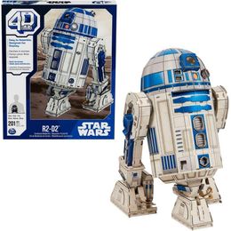 Spin Master 3D-Puzzle 4D Build - Star Wars - R2-D2 Roboter, 201 Puzzleteile, bunt