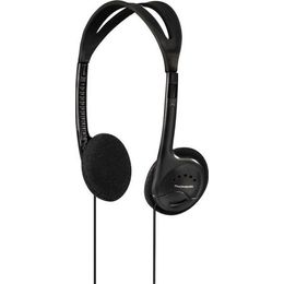 Thomson Kopfhörer On-Ear für MP3-Player und Smartphones schwarz, ultraleicht On-Ear-Kopfhörer, schwarz