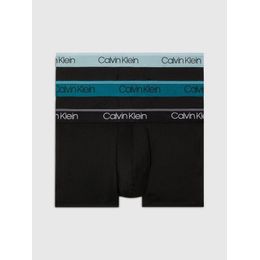 Calvin Klein Underwear Boxershorts (Packung, 3-St) mit Logo-Stretchbund, schwarz