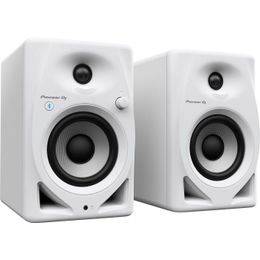 Pioneer DJ DM-40D-BT Stereo Lautsprecher (Bluetooth), weiß