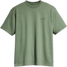 Levi's Levi's® T-Shirt "Rab Tab Vintage Tee", Baumwolle, Logo-Stickerei, für Herren, grün, L