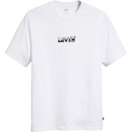 Levi's Levi's® T-Shirt, Baumwolle, Logo-Print, für Herren, grau, S