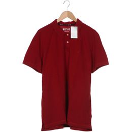 Mustang Herren Poloshirt, bordeaux