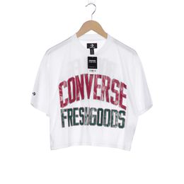 Converse Damen T-Shirt, weiß, Gr. 36