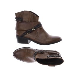 Marco Tozzi Damen Stiefelette, braun