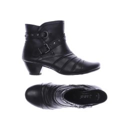 Jana Damen Stiefelette, schwarz, Gr. 4