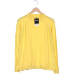 Mbym Damen Pullover, gelb, Gr. 38