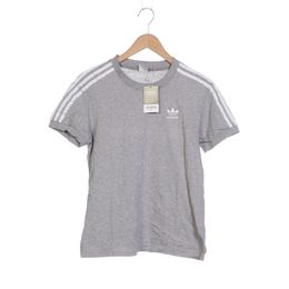 adidas originals Damen T-Shirt, grau, Gr. 34