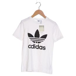 adidas originals Damen T-Shirt, weiß, Gr. 2
