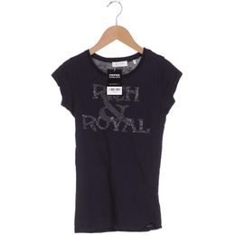 Rich & Royal Rich & Royal Damen T-Shirt, marineblau, Gr. 34