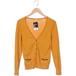 s.Oliver Damen Strickjacke, gelb, Gr. 38