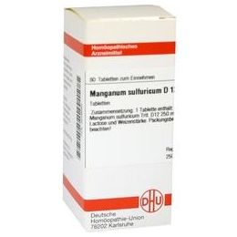 DHU-Arzneimittel Manganum Sulfuricum D 12 Tabletten 80 St