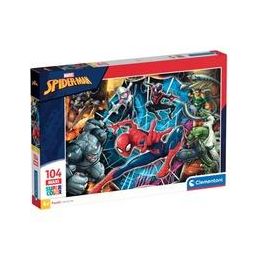 Clementoni Supercolor Maxi - Marvel-Spiderman, Puzzle 104 Teile Teile: 104 Altersangabe: von 4 Jahren bis 5 Jahren