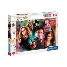 Clementoni Supercolor - Wizarding World Harry Potter, Puzzle 104 Teile