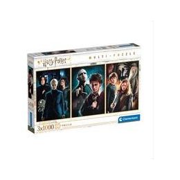 Clementoni Multi-Puzzle - Wizarding World Harry Potter 3x 1000 Teile Teile: 3000 (3x 1000) Altersangabe: ab 10 Jahren